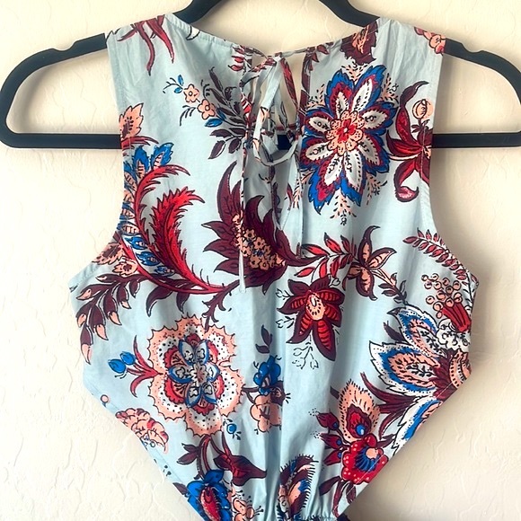 RHODE | Dresses | Rhode X Target Size Xxs Leafy Floral Print Cutout ...